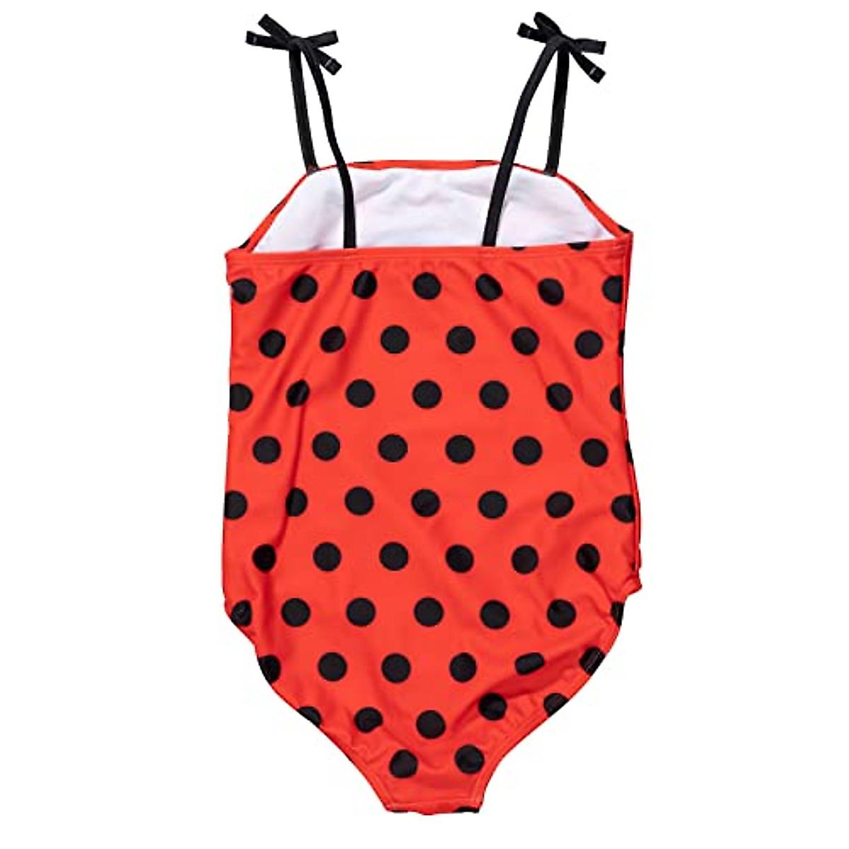 Miraculous Ladybug Big Girls One-Piece Bathing Suit Red/Black 14-16