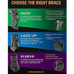 Cramer Women's Ankle Brace, Black, X-Large