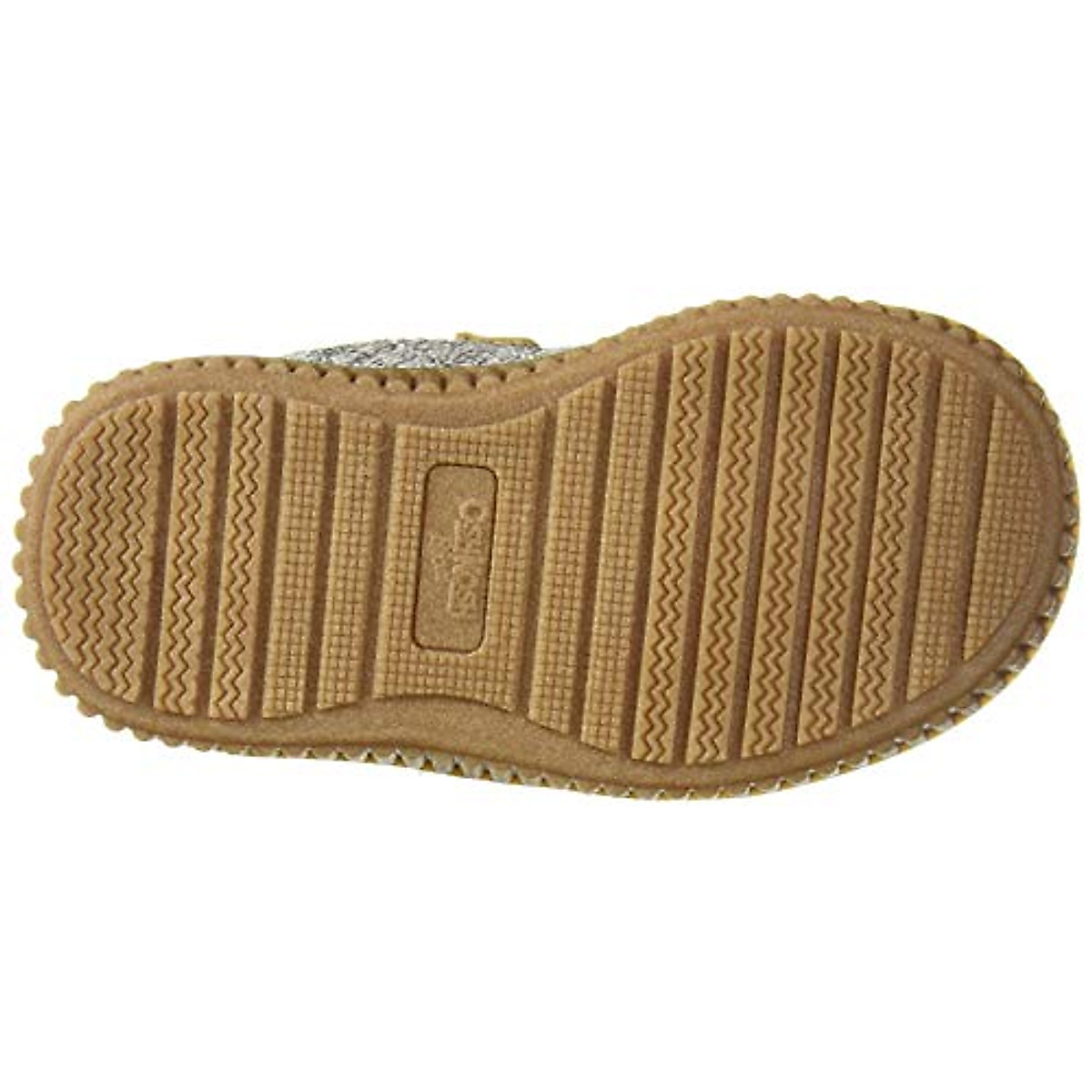 OshKosh B'Gosh Boy's Jasper Sneaker, tan/Grey, 12 M US Little Kid