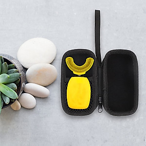 DOITOOL Toothbrush Carry Case Pouch U Shaped Toothbrush Bag Travel Kids Toothbrush Holder Compatible for ASHMORE AS- TB05