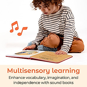 Cali's Books French Nursery Rhymes | New Rechargeable Sound Books | Sound Book for Toddlers 1-3 | Bilingual Books for 1 Year Old | | French Baby Book