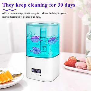 Replacement Humidifier Tank Cleaner for WARM/COOL Mist Humidifiers/Drop/Droplet/Adorable/Tanks and Fish Tanks - 12 Pack