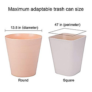 8 Gallon Drawstring Trash Bags-0.79 Mil Ultra Strong Medium Trash Can Liners for Kitchen/Office, Unscented White Garbage Bags, 60 Count