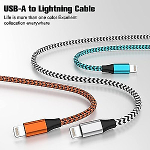 [Apple MFi Certified] iPhone Charger,Compatible for iPhone Charger,3Pack 10FT Fast Chargers Lightning Cable for iPhone 14/13/12/11/Xs/XR X/8/7/iPad iPod AirPods