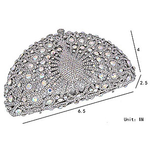 MOSSMON Peacock Luxury Rhinestone Crystal Evening Clutch Bag Sparkly Bride Wedding Party Purses for Women