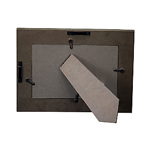 Foreside Home & Garden White Polka Dot Pattern 4x6 inch Wood Decorative Picture Frame