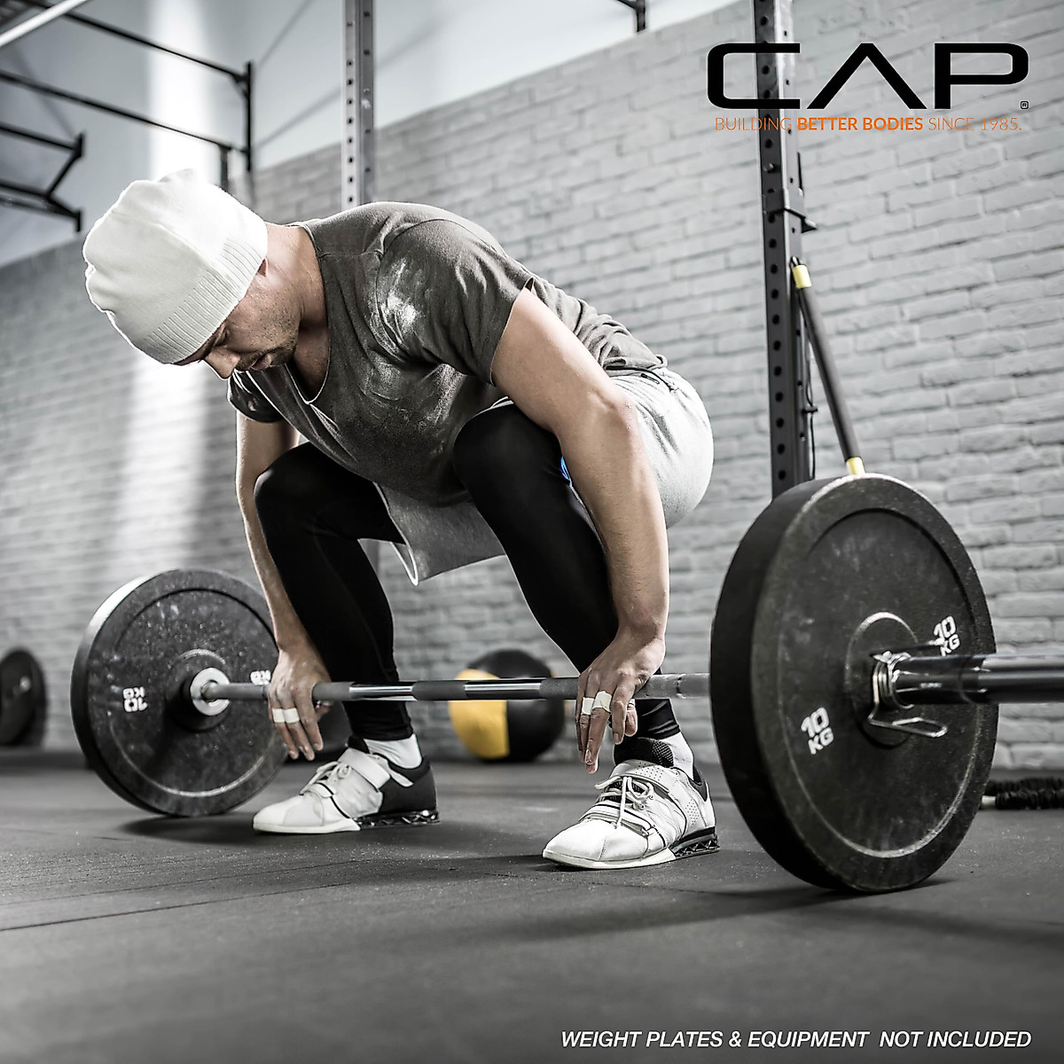 CAP Barbell Classic 7-Foot Olympic Bar, Chrome - New Version (OBIS-85)