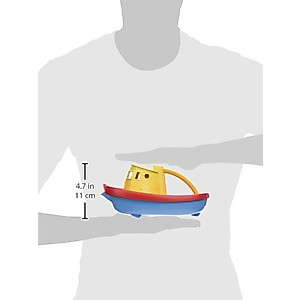 Green Toys My First Tugboat - BPA, Phthalates Free Bath Toys for Kids, Toddlers. Toys and Games