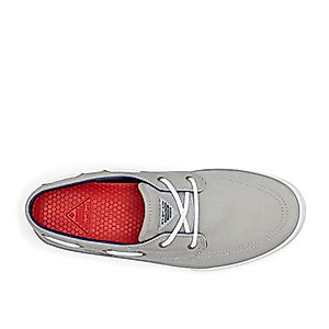 Columbia Men's Slack Tide Boat PFG, Steam/White, 12