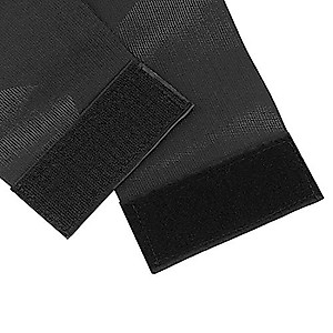 Glamorstar Corset Belt for Women Wide Elastic Tied Waspie Belts Lace-up Leather Waist Belts for Women Dresses 75cm Black