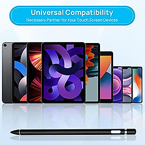 Stylus Pens for Touchscreens, Tablets Stylus Extra Long Standby, Compatible with Tablets Notebooks iPad Mini, iPad Air, Apple iPad for Drawing, Handwriting