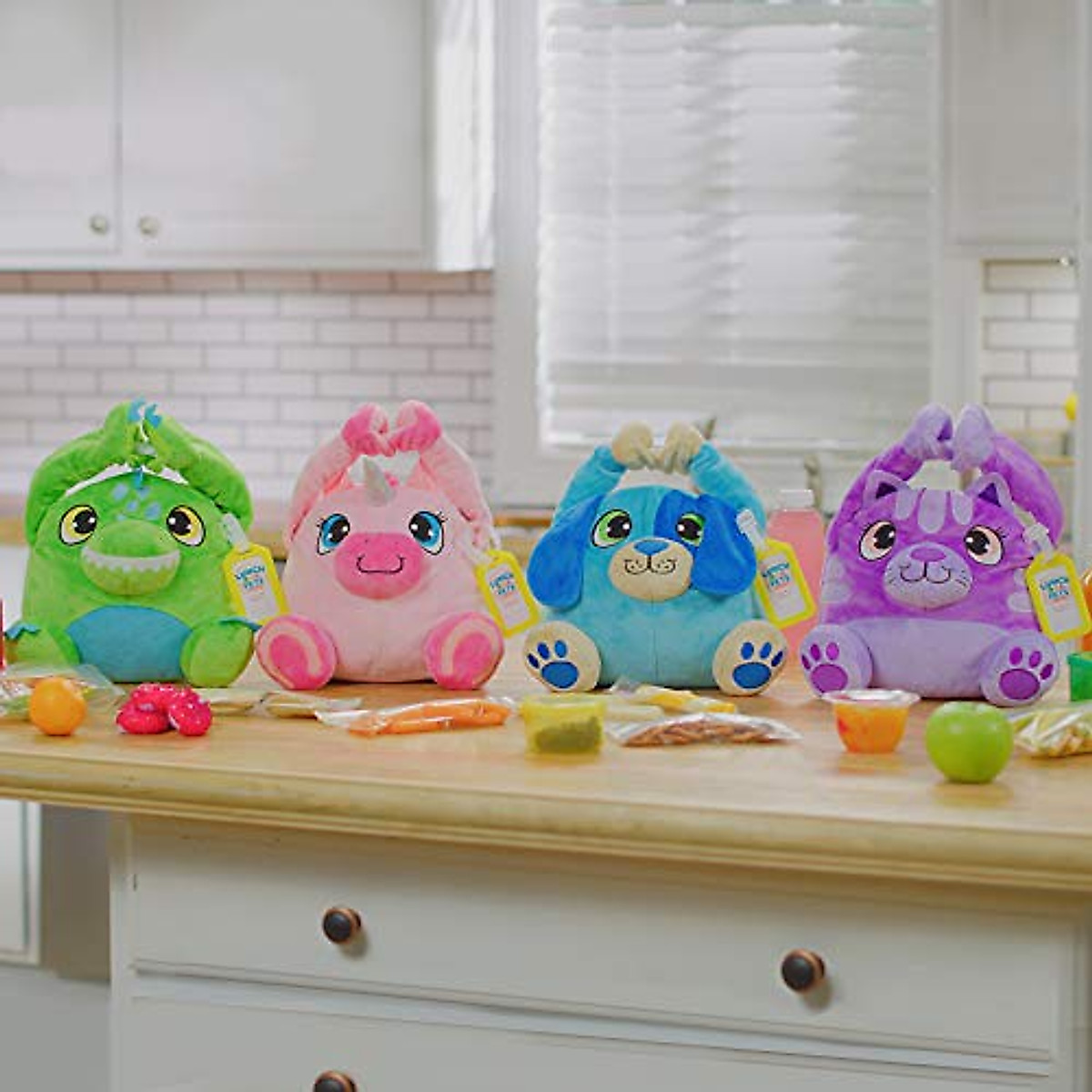 Lunch Pets Insulated Kids Lunch Box – As Seen on TV Plush Animal and Lunch Box Combination - Yumicorn