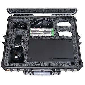 Case Club Carrying Case Fits Xbox Series X/S with Headset Storage-Hard Shell Travel Case for Xbox Series X or S Console, Headset, Controllers, Games & Accessories. Heavy Duty Waterproof Transport Case