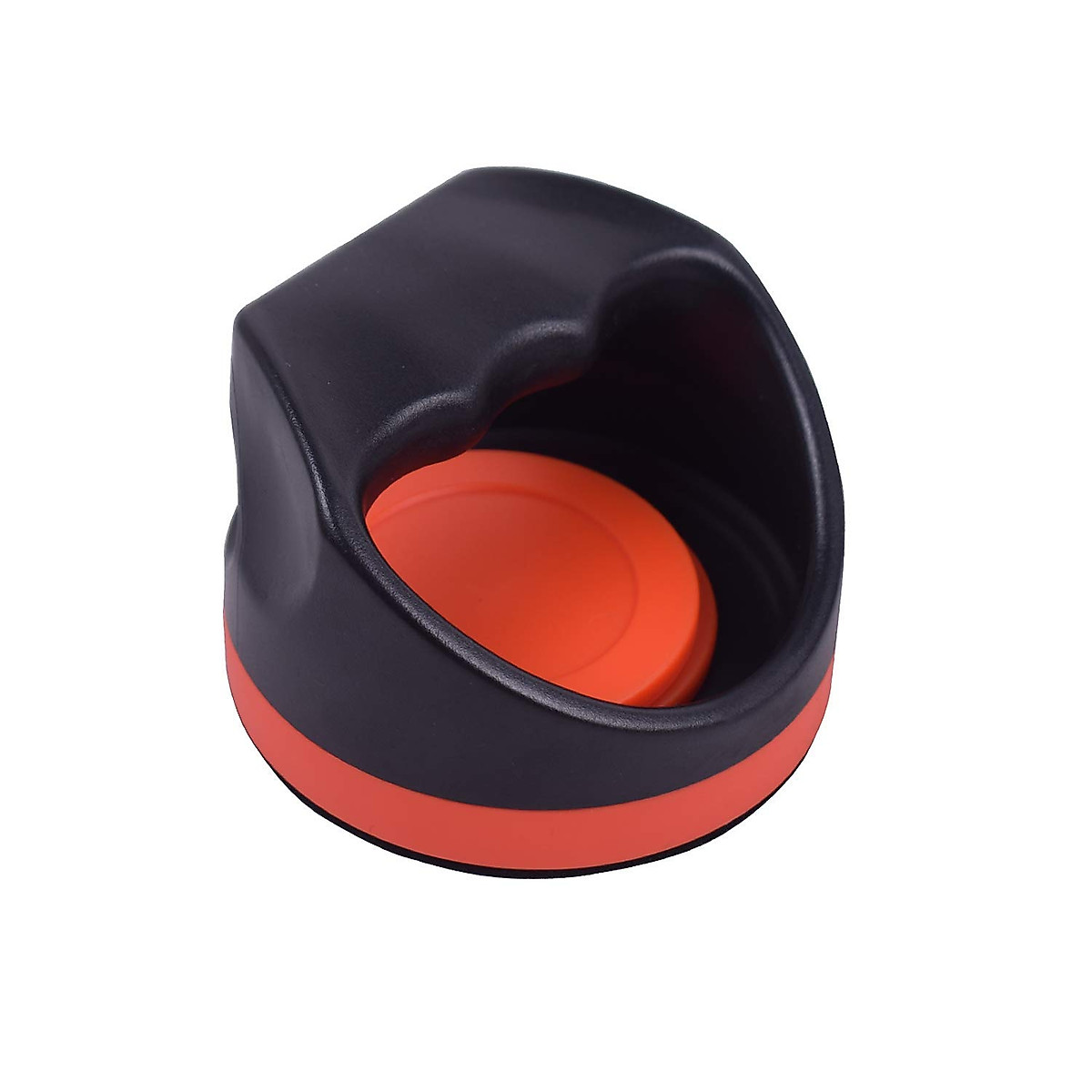 Plastic Air Hockey Strikers/Pushers, 2 PCS 4" Plastic Black Air Hockey Pushers and 4 PCS 2.75" Pucks Replacement for Game Tables Goalies Equipment Accessories