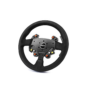 Thrustmaster T-LCM Pedals (PS5, PS4, XBOX Series X/S, One, PC) and Thrustmaster Sparco Rally Wheel Add On R 383 MOD (PS5, PS4, XBOX Series X/S, One, PC)