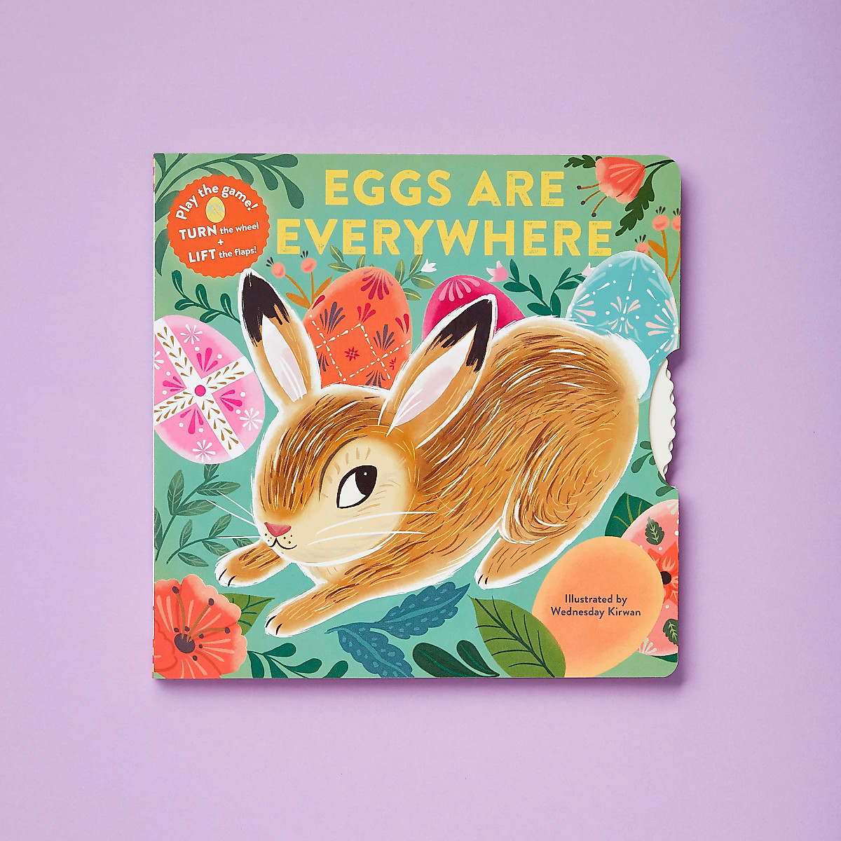 Eggs Are Everywhere: (Baby's First Easter Board Book, Easter Egg Hunt Book, Lift the Flap Book for Easter Basket)