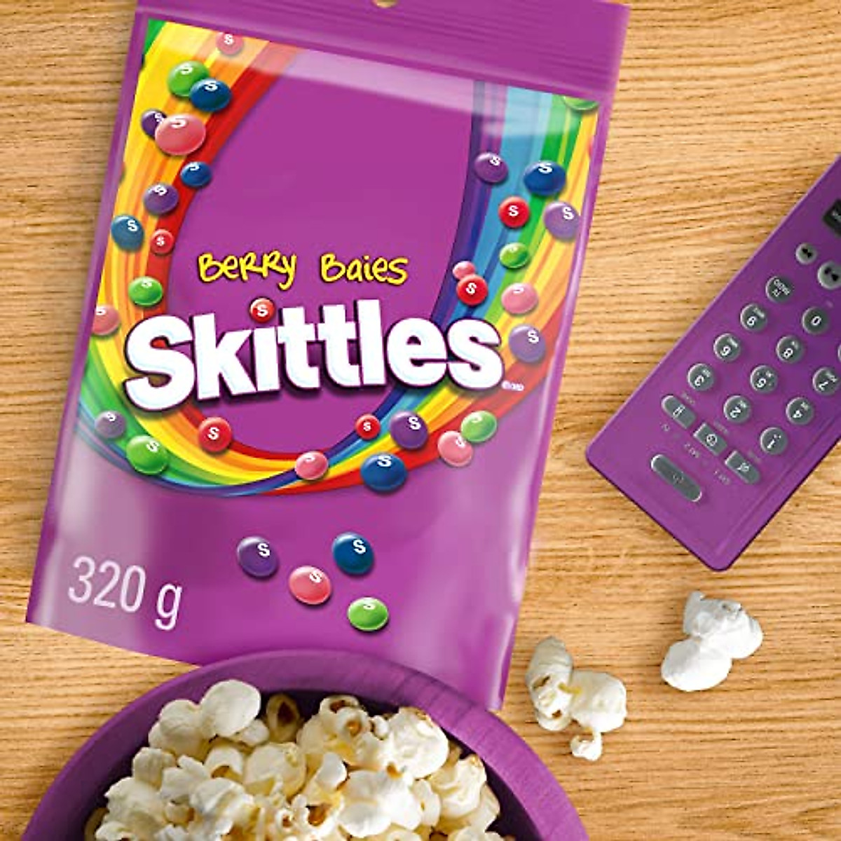Skittles Berry, Mega-Pack, 320gm/11.28oz, Purple