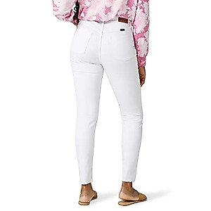 Wrangler womens High Rise Unforgettable Skinny Jeans, Bright White, 12 US