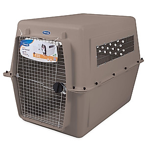 Petmate Ultra Vari Dog Kennel for Extra Large Dogs (Durable, Heavy Duty Dog Travel Crate, Made with Recycled Materials, 48 in. Long) 90 to 125 lbs, Made in USA