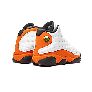 Nike Men's Air Jordan 13 Retro Starfish, White/Black/Starfish, 12