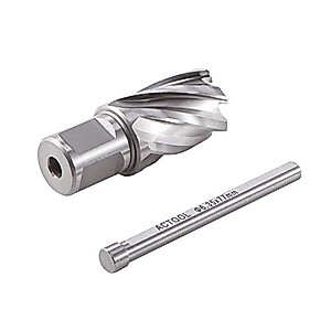 ACTOOL 15/16" Diameter × 1" Depth of Cut HSS ANNULAR CUTTER with 3/4'' Weldon Shank