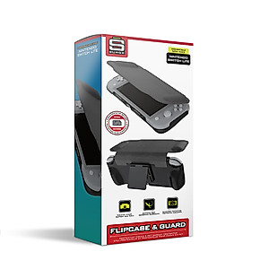 Surge Nintendo Switch Lite Flip Cover Case - Grey - Nintendo Switch