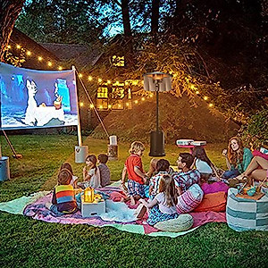 Patio Heater Reflector Shield - Heat Focusing Reflector for Round Natural Gas and Propane Patio Heaters - Heat Reflector 15 Inch Height Thicker Aluminum Panel(10 Panels)