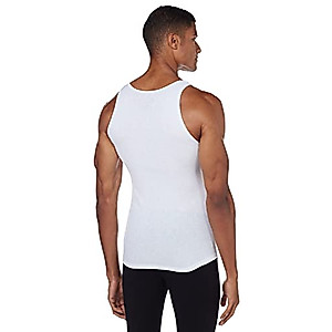 Hanes Ultimate Men's 7-Pack ComfortSoft Tank, White, Large
