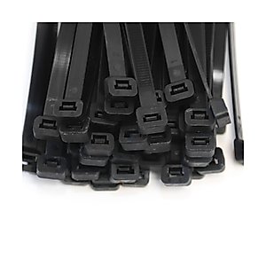 500 Extreme Heavy Duty 36" 175 Pound ZZip Cable Ties Nylon Wrap Wide Black 270a mount black UV wire electrical