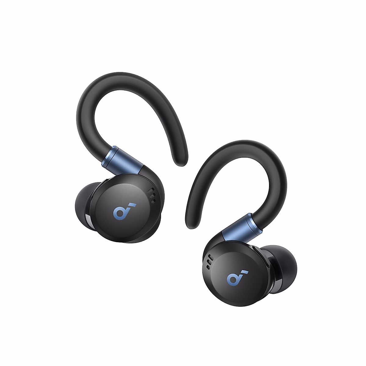 Soundcore Sport X20 by Anker, True-Wireless Workout Earbuds, Rotatable and Extendable Ear Hooks, Noise Cancelling, Deep Bass, IP68 Waterproof, Sweatproof, Dustproof, 48H Play, for Gym(Renewed)