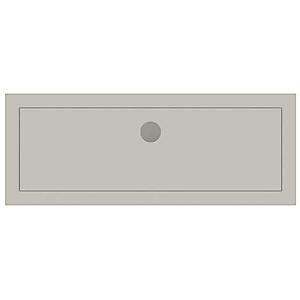 Ketcham Lockable Medicine Box, 13 x 5 in, Clear, LB-3