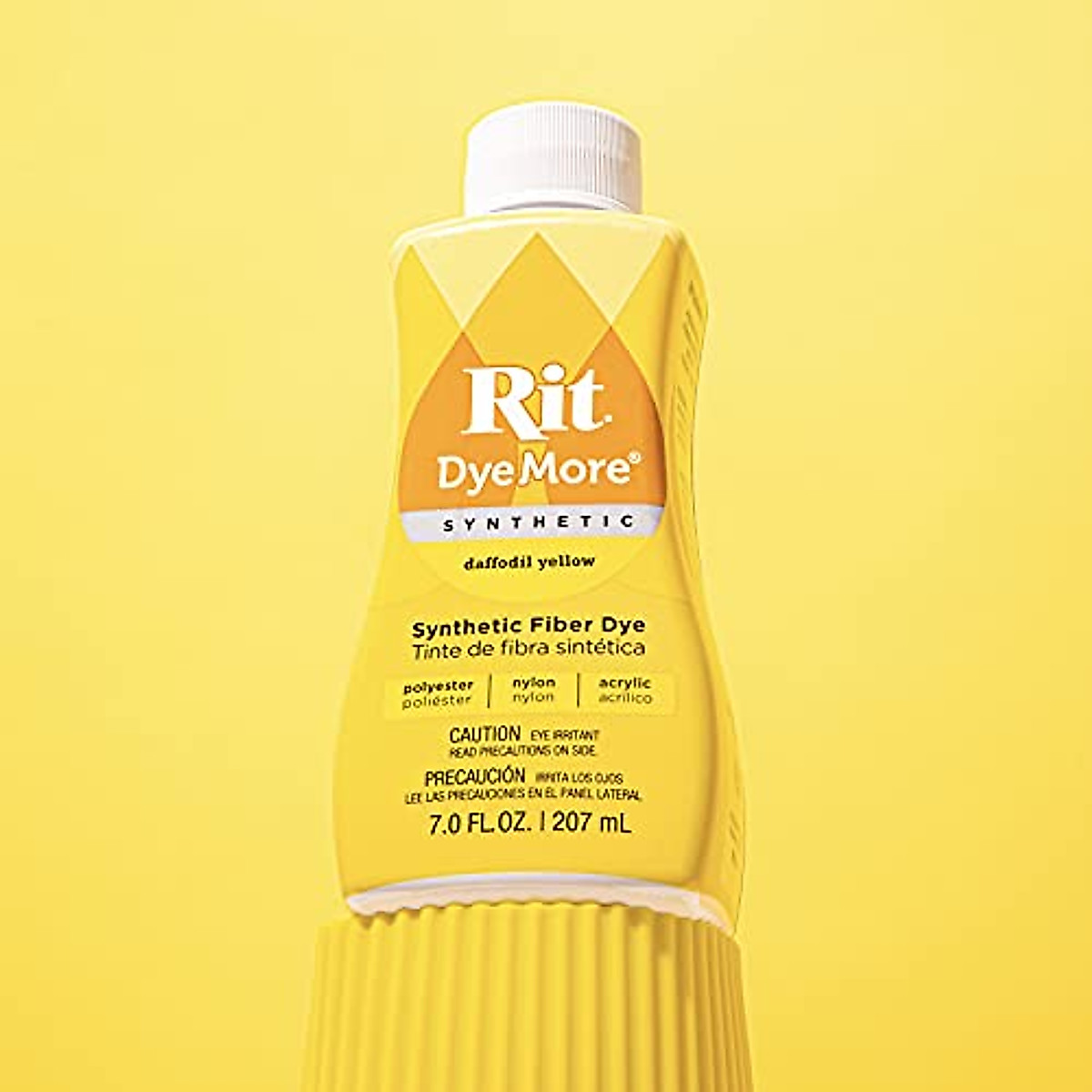 Rit DyeMore Liquid Dye, Daffodil Yellow 7 Fl Oz (Pack of 1)