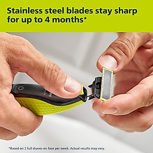 Philips Norelco OneBlade, Hybrid Electric Trimmer and Shaver, QP2520/70