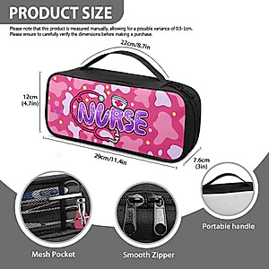 SUITOSELFY Stethoscope Case Compatible with 3M Littmann Classic III,Stethoscope Carrying Storage Bag Cover Organizer,Cute Stethoscope Holder with Mesh Pocket for Nurse Accessories