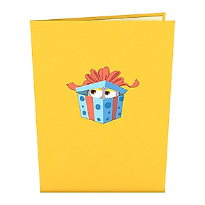 Lovepop Pop-Up Despicable Me Card - 3D Kids Happy Birthday Greeting Card for Boys, Girls - Yipa - 5" x 7" Minions Card - Blank Note Card & Envelope Included