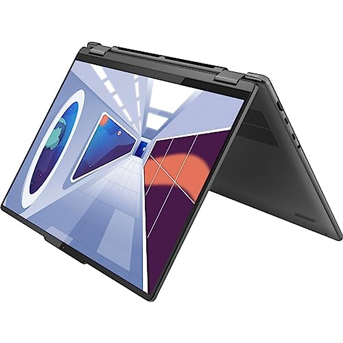 Lenovo Yoga 7 82YN 2023 Laptop ~ 16" 1920x1200 60Hz IPS Touch ~ Intel Core i7-1355U ~ 16GB LPDDR5~1TB M.2 NVMe ~ Backlit Keyboard with Fingerprint ~ Thunderbolt 4 ~ Windows 11 Pro ~ Storm Grey