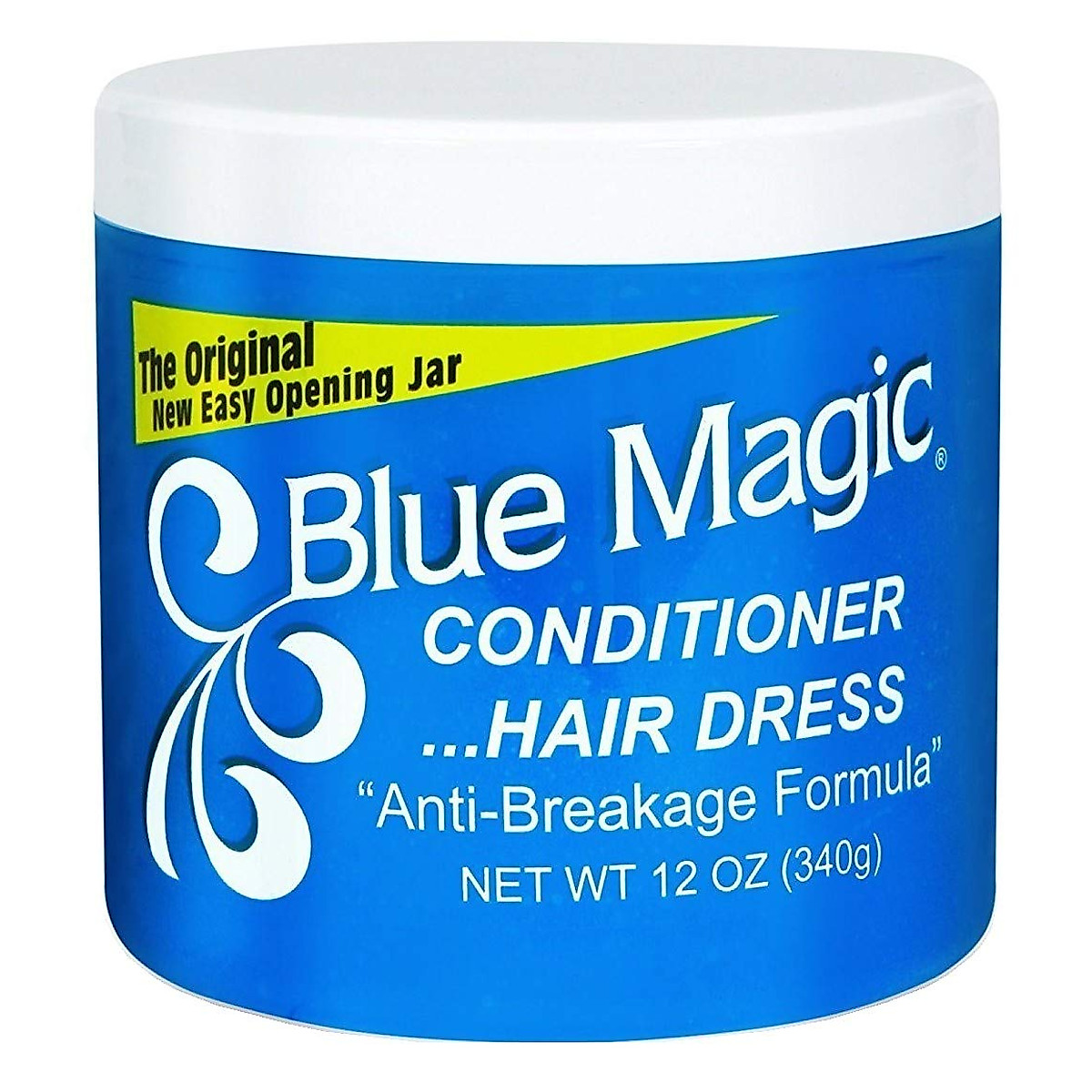 Blue Magic Conditioner Hairdress 12 Ounce Jar (354ml) (2 Pack)