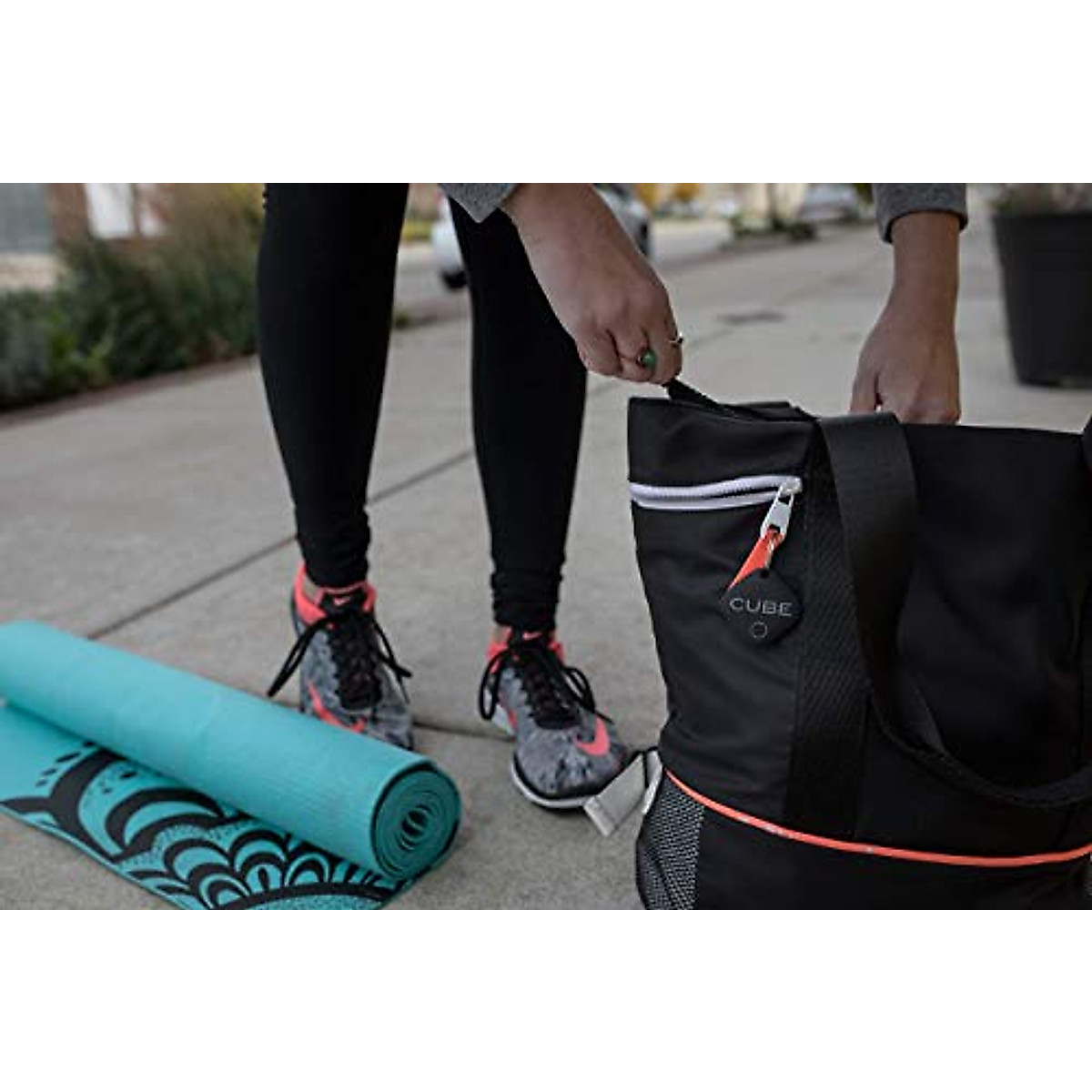 CUBE Shadow, Tracker Bundle, Key Finder Smart Bluetooth Item Tracker for Luggage, Wallet, Dogs, Kids, Cats, with app for Phone, Replaceable Battery Waterproof Tracking Device…