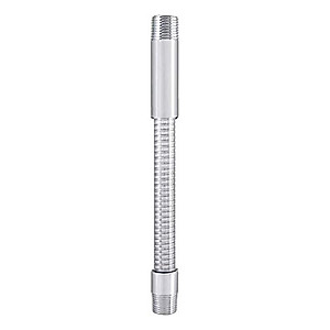 LDR 520 2480CP Exquisite Flexible Memory Shower Arm with Flange, 11", Chrome