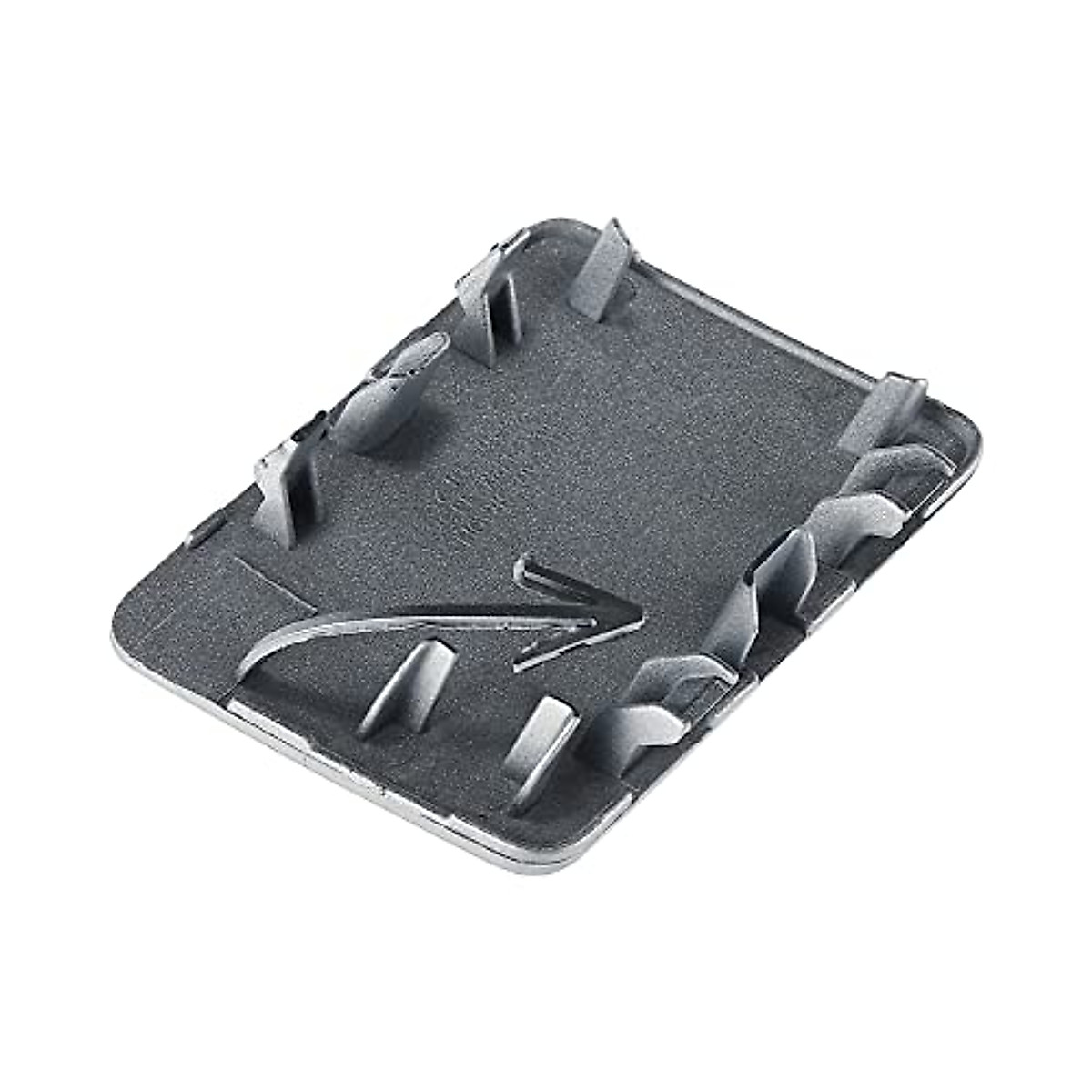 X AUTOHAUX Silver Tone Front Bumper Tow Hook Towing Eye Cover Cap Replacement 622A0-3SH0A for Nissan Sentra 2013 2014 2015 2016