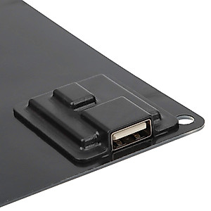 Sonew 6V 10W Solar Panel Monocrystalline Solar Charger 1700mAh Output Portable USB Charger IP65 Waterproof