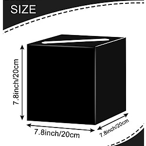 SietDESEO Black Card Box Diy Gift Card Box Money Card Box Holder for Wedding Reception Baby Shower Bridal Shower Birthday Party Supplies Black Wedding Card Box