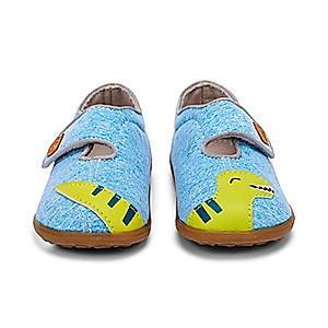 See Kai Run - Cruz II Blue Jersey Dino Size 13