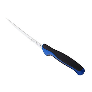 Mercer Culinary Millennia Colors 6-Inch Curved Boning Knife, Blue