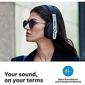 Sennheiser Momentum 3 Wireless Noise Cancelling Headphones with Alexa, Auto On/Off, Smart Pause Functionality and Smart Control App, Black Black (Renewed)