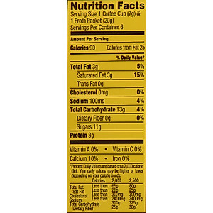 Gevalia Kaffe, 2-Step K-Cup & Froth Packets, (Cappuccino Espresso), 6 Count (Pack of 3)