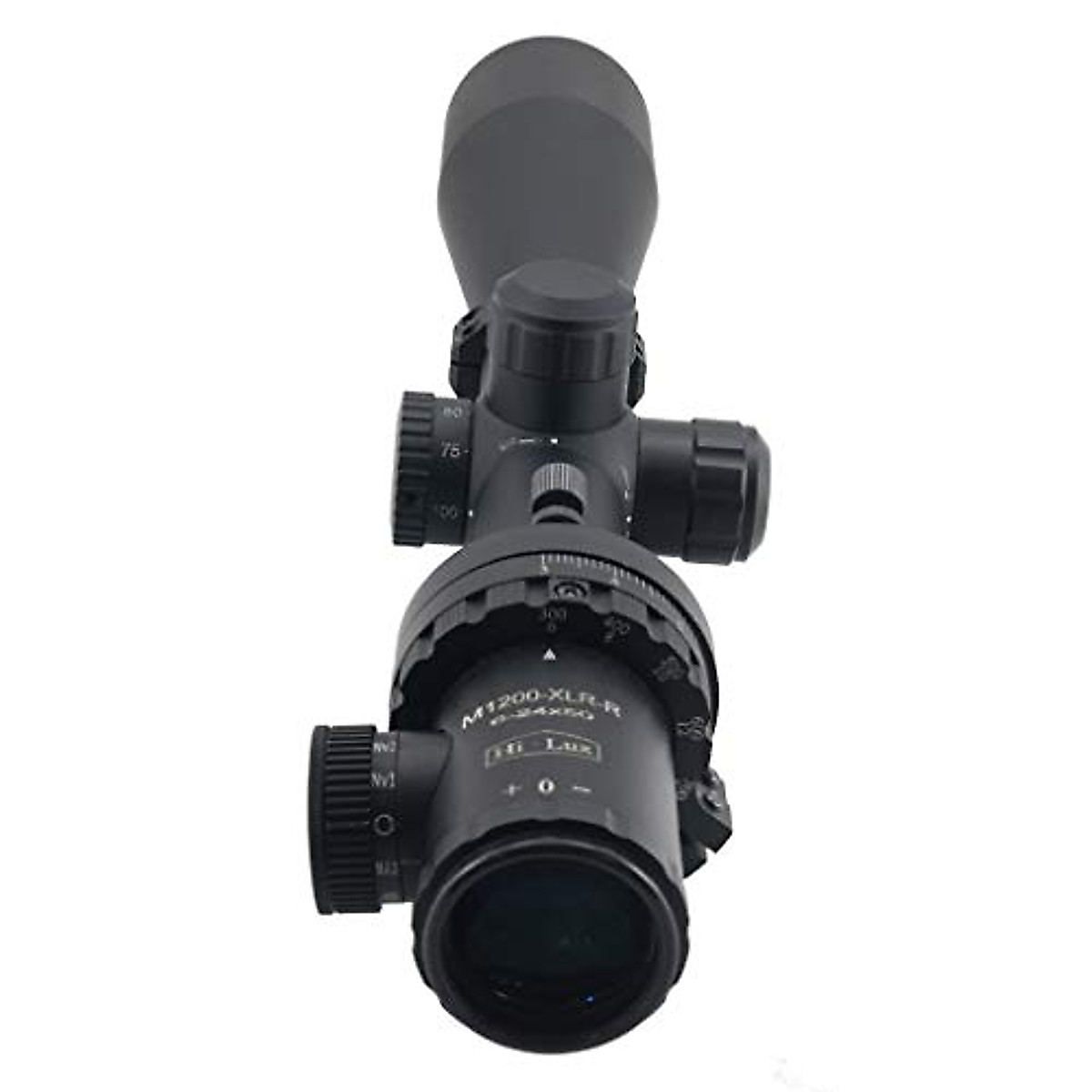 Hi-Lux Optics M1200 Art Scope with Illuminated Reticle, Green