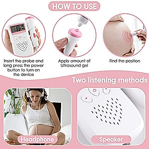 Bags for Baby Heartbeat Monitor Pregnancy Doppler Fetal Heartbeat Accessories