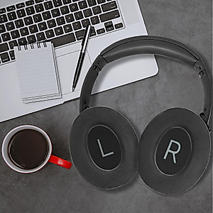 Ear Pads Replacement for Bose QuietComfort 45, Cooling Gel Earpads with Memory Foam for Bose QC45 & QC SE Wireless Headphones Upgraded (Black)