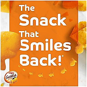 Goldfish Cheddar Crackers, 27.3 oz carton, (Pack of 2)